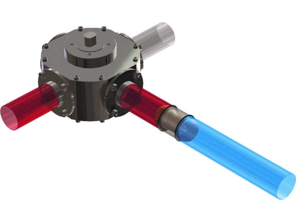 3 way valve pigging - HpE Process Ltd